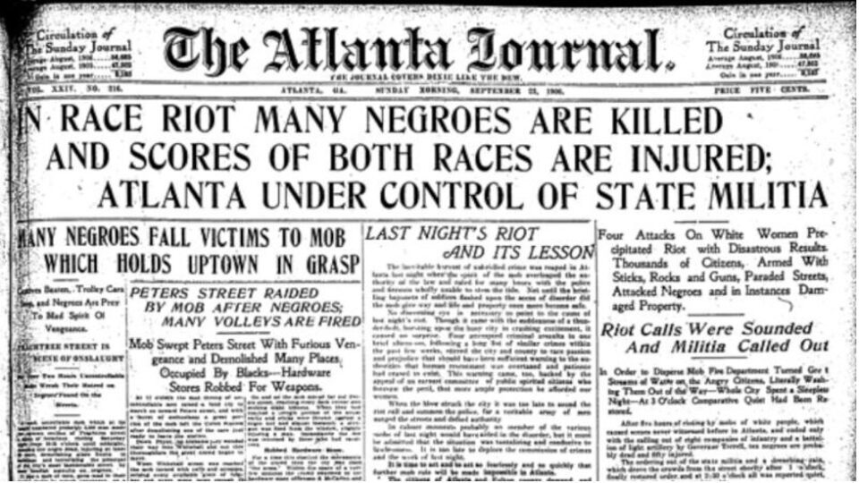 Racial Terror: The 1906 Atlanta Race Massacre - National Center for ...