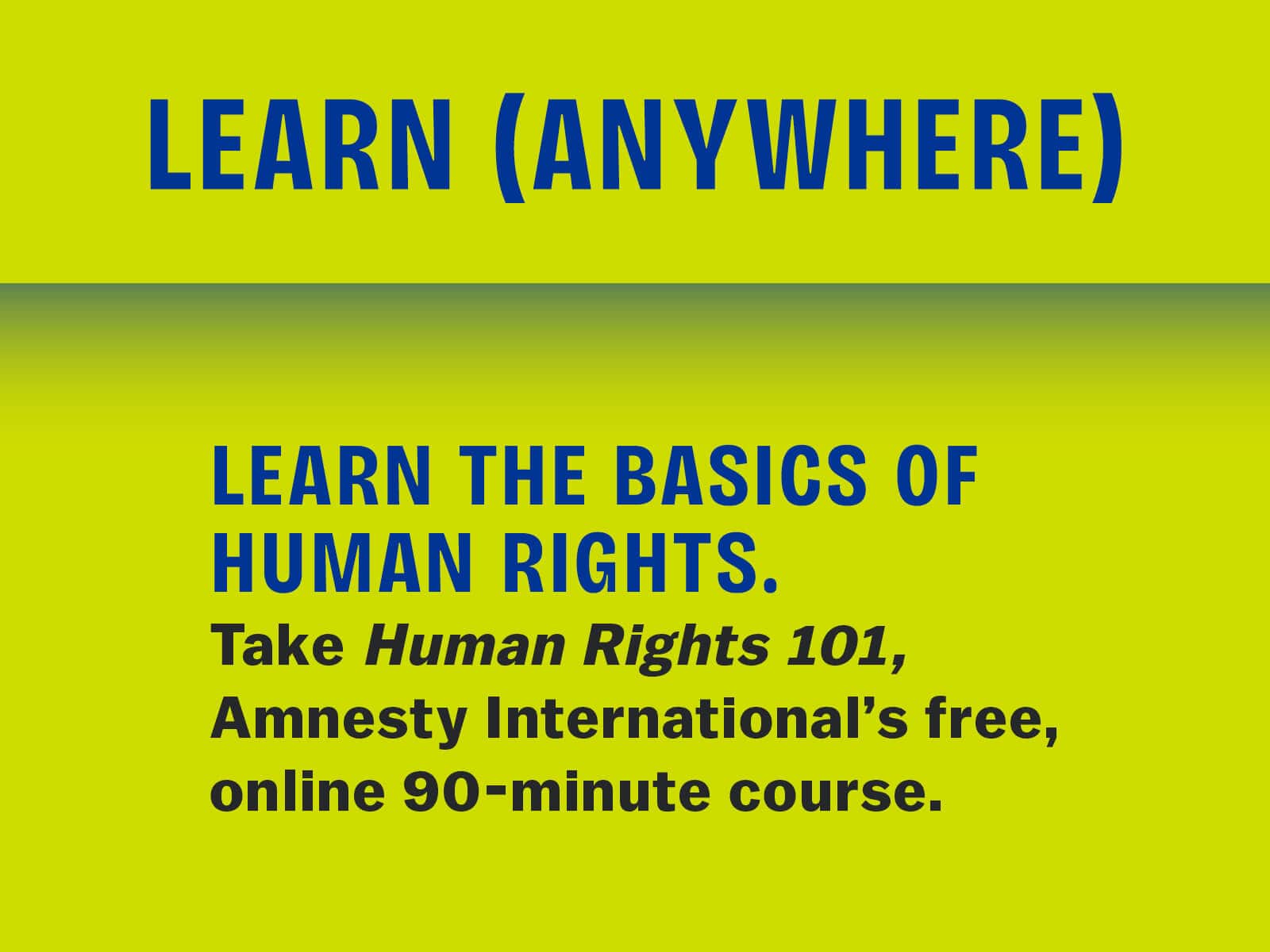 Take Action - Learn - National Center for Civil and Human Rights