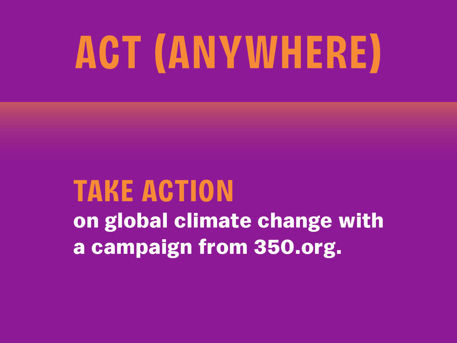 Take Action - Act - National Center for Civil and Human Rights